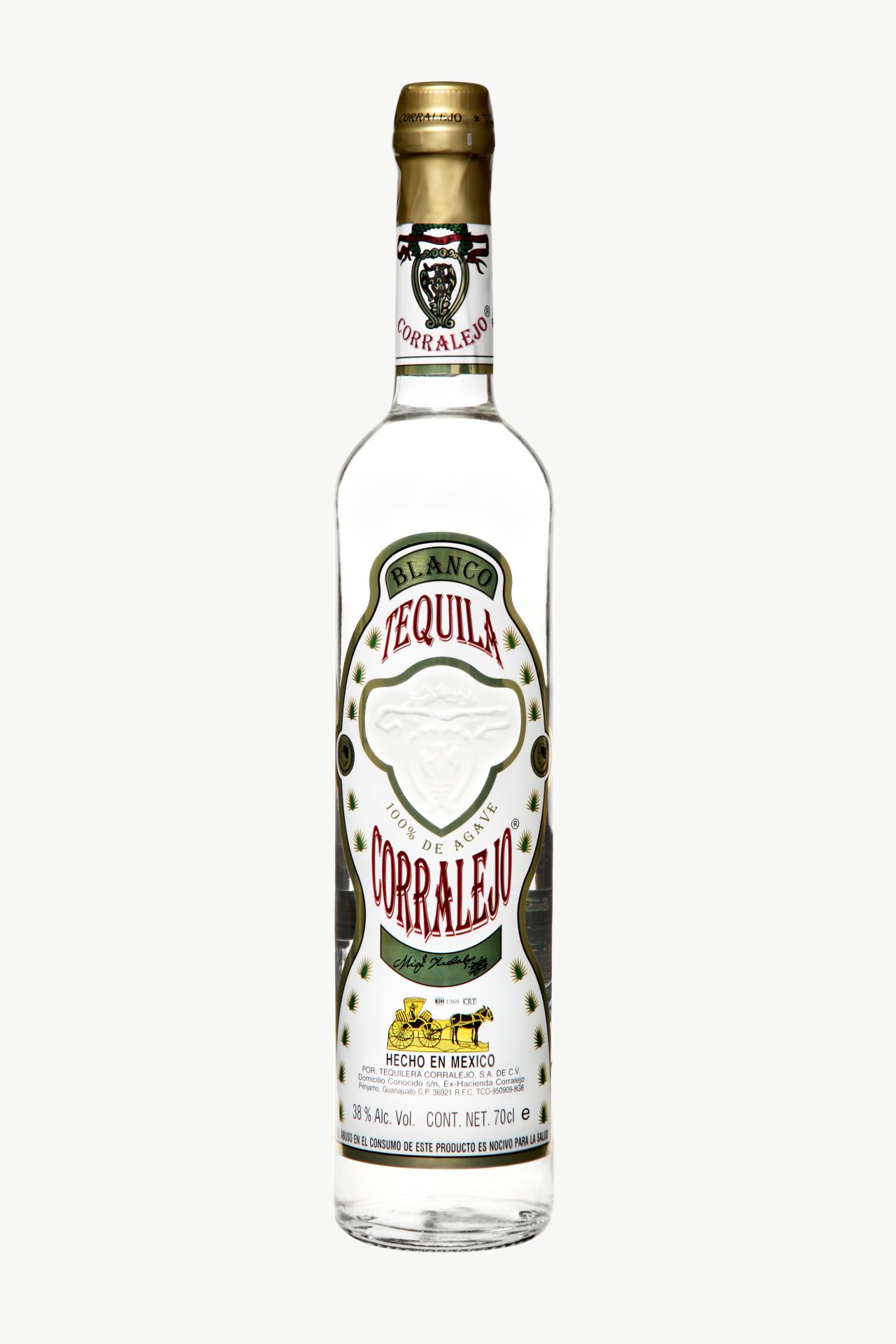 Corralejo Tequila Blanco 0,7l 38%vol. | 2776