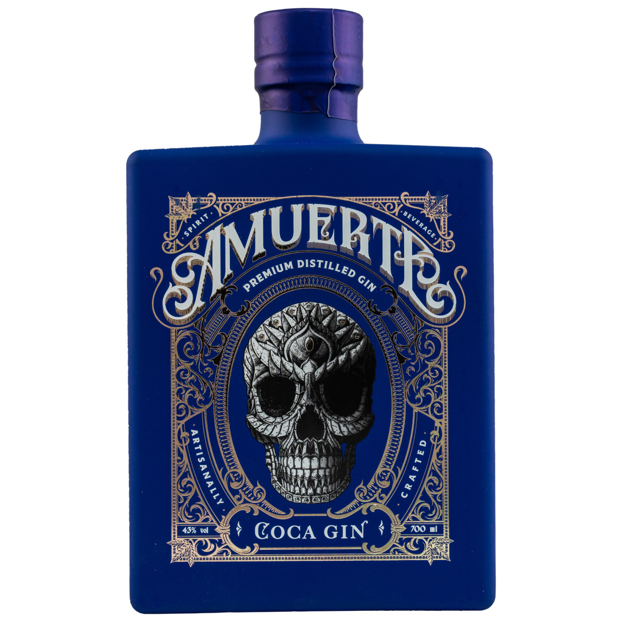 Amuerte Coca Leaf Gin Blue Edition 0,7l 43%vol.