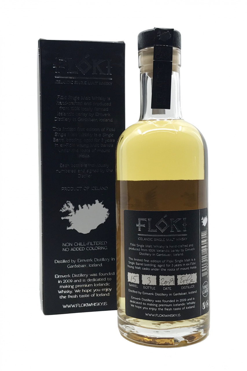 Floki Icelandic Single Malt Whisky - 47% vol. Alk. - 0,5l - Whisky aus ...